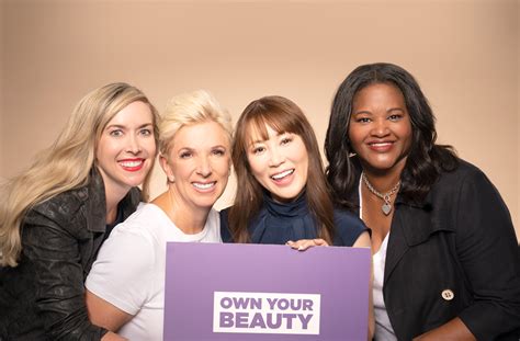 Models Smiling With Sei Bella Box With Own Your Beauty On It