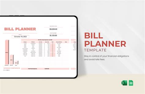 Free Bill Sheet Templates Editable And Printable