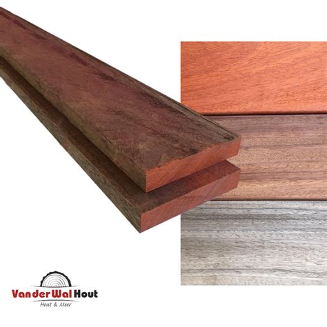 Padoek Ruw 26x180x3250mm Van Der Wal Hout