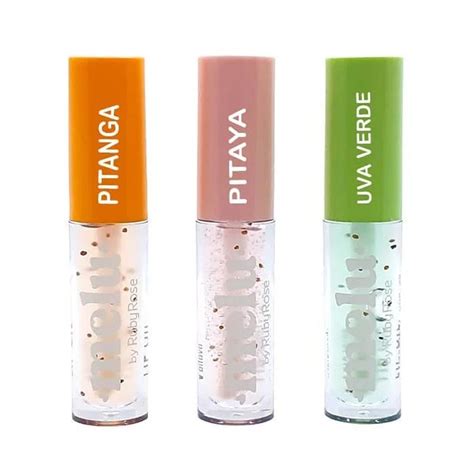 Lip Oil Melu Ruby Rose Val 26 Universe Makeup Store Maquiagens De Qualidade E Tendências
