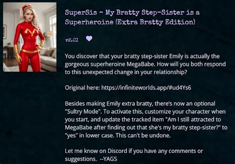 Yagss Superpowered Femdom Supersis My Bratty Step Sister Is A