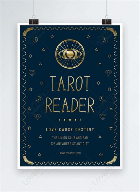 Tarot Reading Classical Creative Poster Template Imagepicture Free