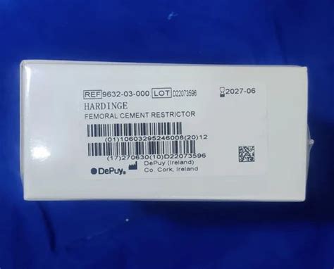 Hardinge Femoral Cement Restrictor Noble At ₹ 1100piece Mumbai Id