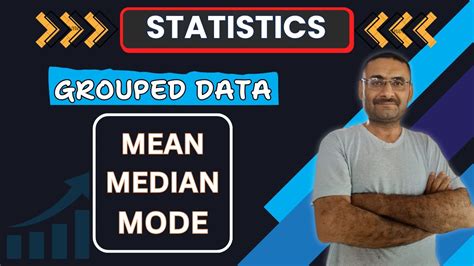 Mean Median Mode Grouped Data Measure Of Central Tendency