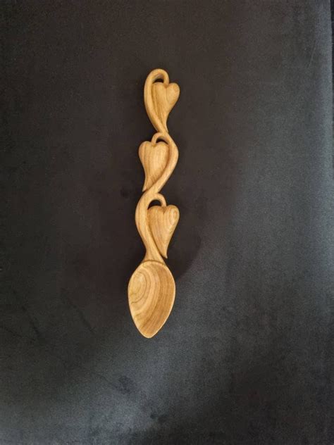 Cuchara De Amor Galesa Hecha A Mano No 124 Etsy España