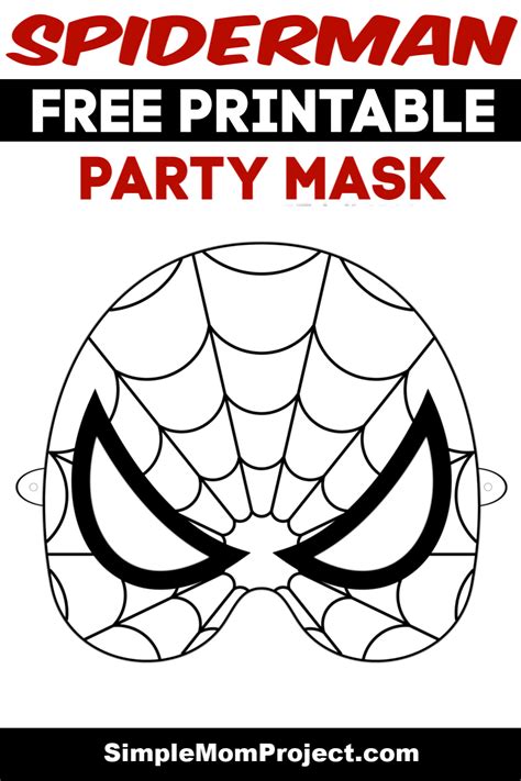Printable Spiderman Mask Printable New Year Banners