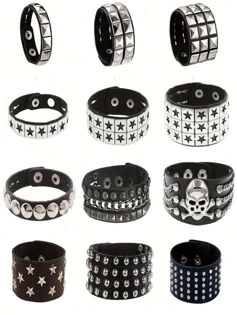 Yanxyad Accesorios De Pareja De Moda Góticos Punk Retro Y De