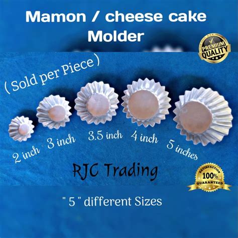 Mamon Molder Cheese Cake Molder Sold Per Piece Lazada Ph