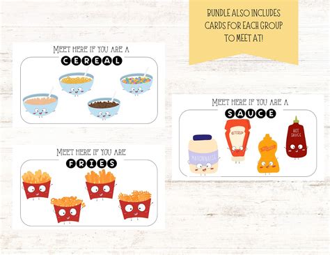 Instant Download Classroom Partner And Group Work Cards Partner Cards