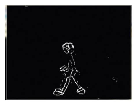 Three Frame Difference Experiment Results A Frame 97 B Frame 98