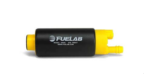 Fuelab 494 High Output In Tank Electric Fuel Pump 340 Lph Center Out