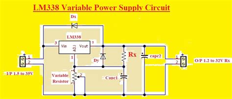 Lm338 Circuits Projects Wiring Flash