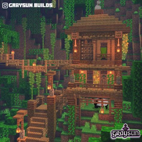 Minecraft Jungle House