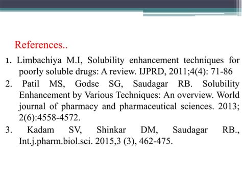 Classification Of Solubility Enhancement Techniques Pptx Pharmaceutical Industry Industries Classification Of Solubility Enhancement Techniques Pptx Pharmaceutical Industry Industries