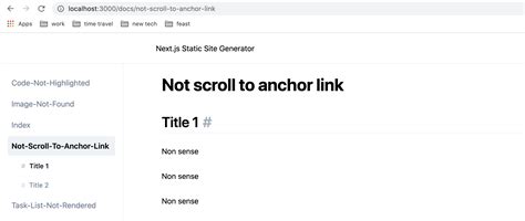 Anchor Link Not Clickable After Deploying To Gitlab Pages · Issue 142 · Shudingnextra · Github