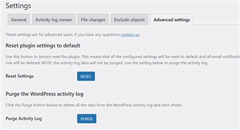 how to keep your wp activity log plugin database storage down mainwp