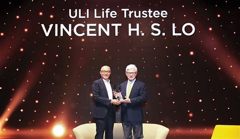 Vincent Lo Founder Of Shui On And Xin Tian Di Honored For His Urban