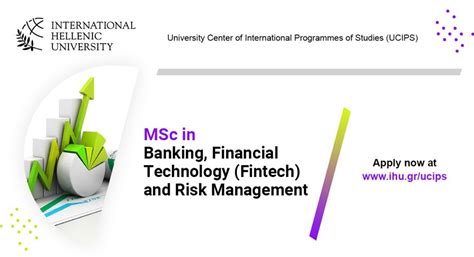 Msc In Banking Financial Technology Fintech And Risk Management