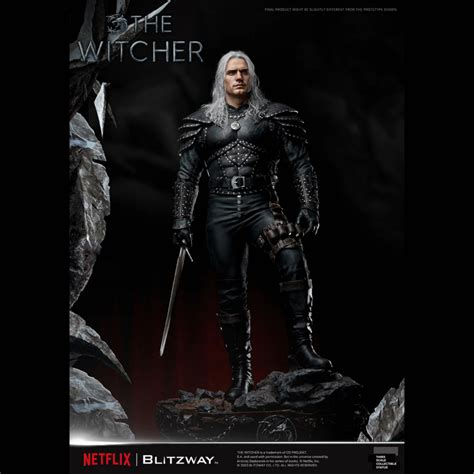 Blitzway The Witcher Geralt Of Rivia 13 Scale Statue Mg