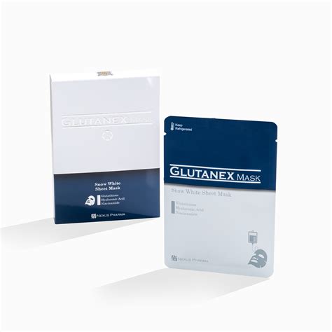 Glutanex Mask 15 Sheets Glutanex Where Science Meets Timeless