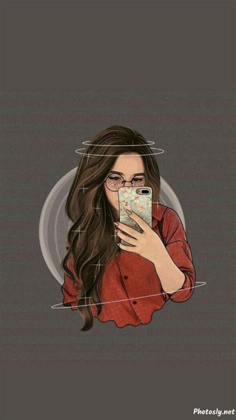 325 Cute Stylish Instagram Cartoon DP For Girls PhotosLy