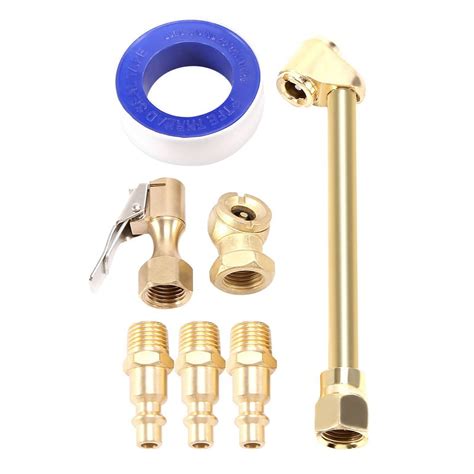Walmart 6pcs Quick Connect Brass Air Chuck Set 14 Inch Npt Dual