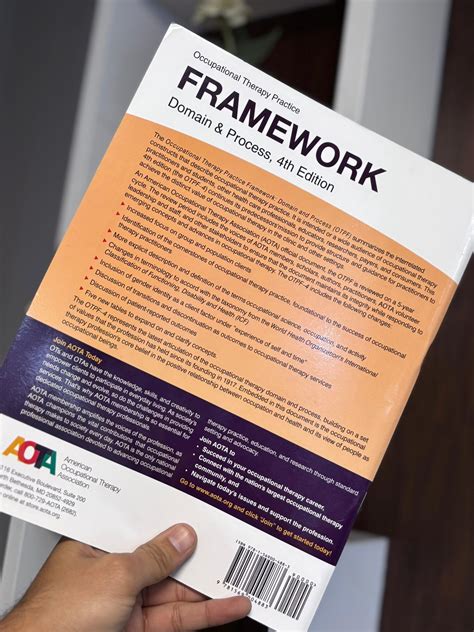 Occupational Therapy Practice Framework Domain And Process Otpf 4