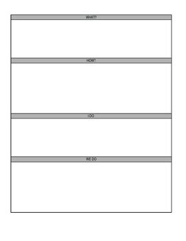 Guided Math Notes Template By Erin Goldenstein TpT