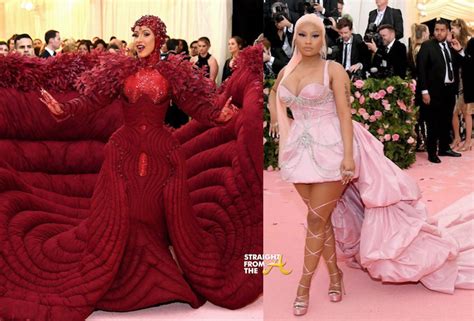 Cardi B Nicki Minaj Met Gala 2019 Straight From The A Sfta