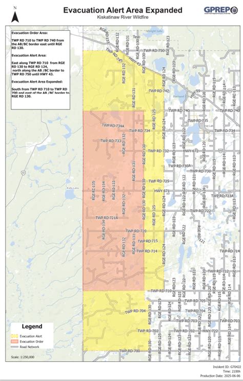 Update 13 County Evacuation Alert Area Expanded — Gprep Grande