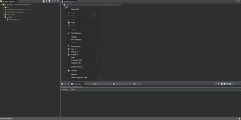 eclipse modelling framework package properties are missing and