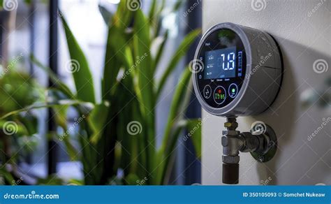 innovative smart water meter with digital display for enhanced indoor