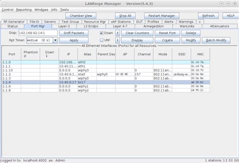 first time user introduction to lanforge scripting and gui