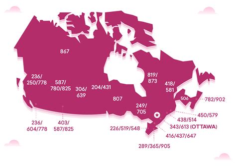 Area Code Map 2024 Canada Gertie Blanche