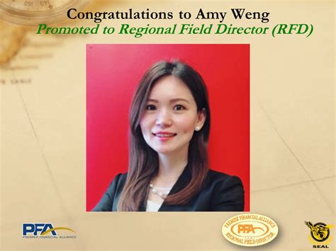 Amy Weng Came To The Premier Financial Alliance Inc