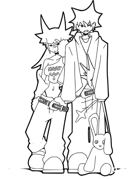 Printable Coloring Pages Y2k 2025