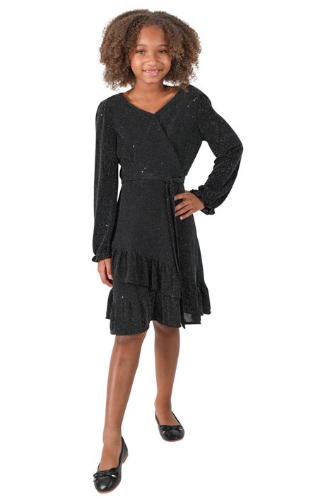 Jess Sparkle Knit Dress Us Angels