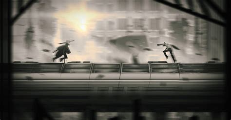 ArtStation - Человек бензопила бой