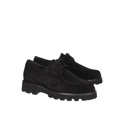 Sioux Meredira 752 Zwart Suede Veterschoen Elias Shoes