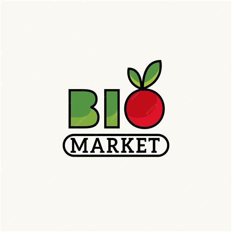 Modèle De Logo De Supermarché Vecteur Gratuite