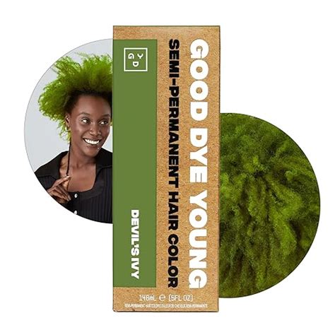 Good Dye Young Semi Permanent Hair Color Vegan And Cruelty Free Green Hair Dye