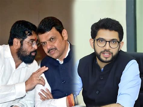 Aaditya Thackeray महाराष्ट्राची गावं दुसऱ्या राज्यात पळवण्याचा प्रयत्न सुरू पण घटनाबाह्य