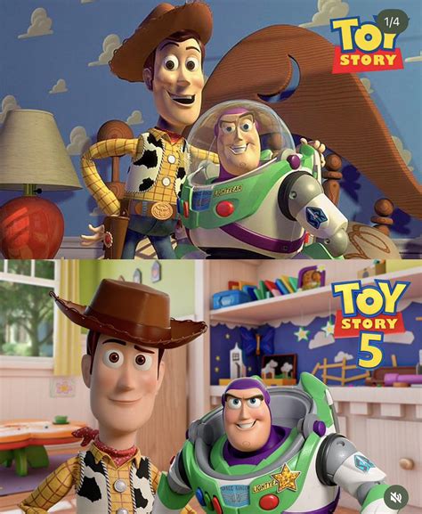 Memo La Primera Película De Toy Story Vs La Nueva Toy Story 5 Que