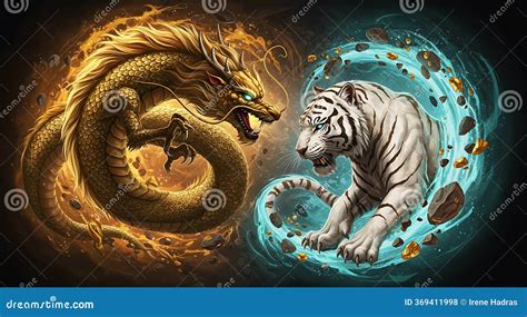 White Tiger Vs Dragon White Tiger Vs Dragon