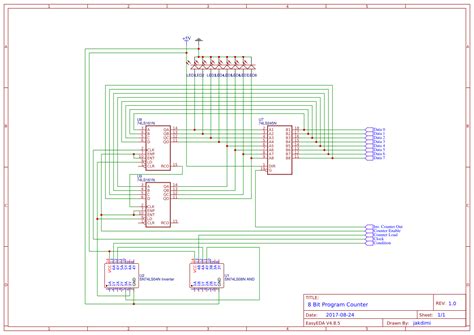 Ben Eater 8 Bit Computer With Modifications Easyeda Open Source