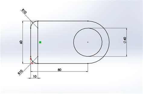 Using Advanced Sketching Tools Exercise 2 In Solidworks Cad Mode