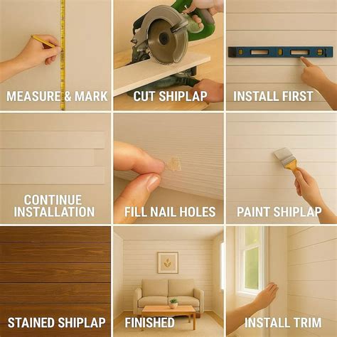 How To Install Shiplap A Step By Step Diy Guide Gardeners Idea