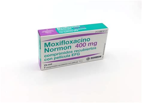 Moxifloxacino Normon Efg 400 Mg 7 Comprimidos Recubiertos Farmacéuticos
