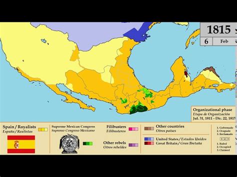 Mexican Revolution Map