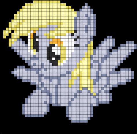 Derpy Minecraft Pixel Art